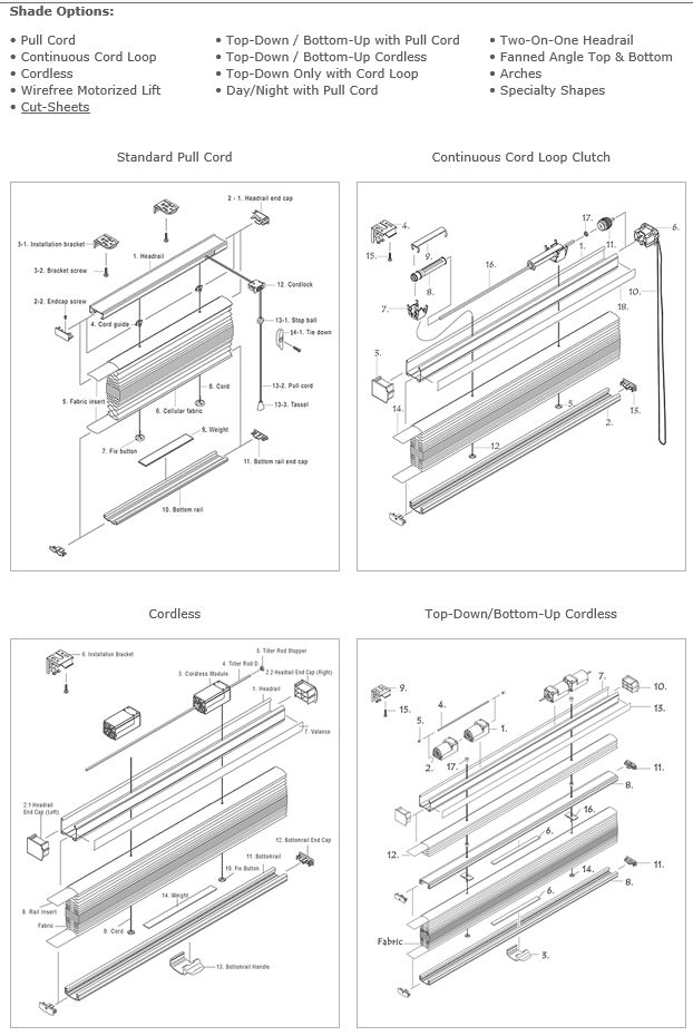 Patrician Cell Shades, Woodlands Cellular Shades, Single Cellular ...