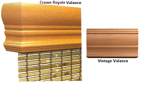 Prestige Wood Decorative Crown Royale and Vintage Valance, Ace Fast ...